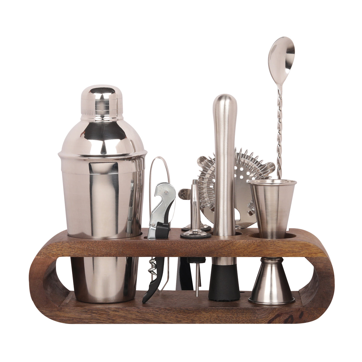Anything & Everything Bar Tool Stand with Bar Accessories, Bar Set wit ...