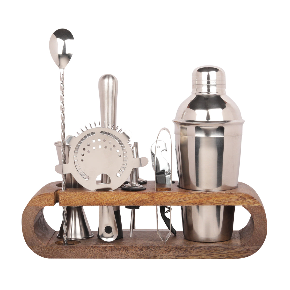 Anything & Everything Bar Tool Stand with Bar Accessories, Bar Set wit ...